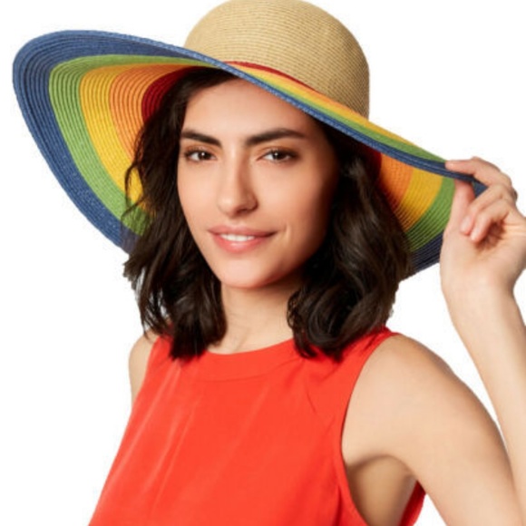 August Hats | Accessories | August Hats Roygbiv Hat Natural Multi ...